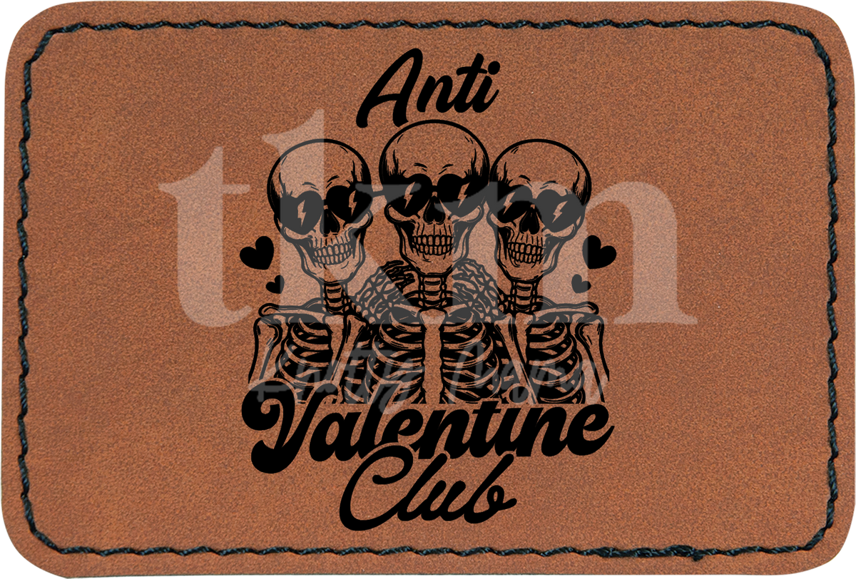 Anti Valentine Club Patch The Knotty Mama
