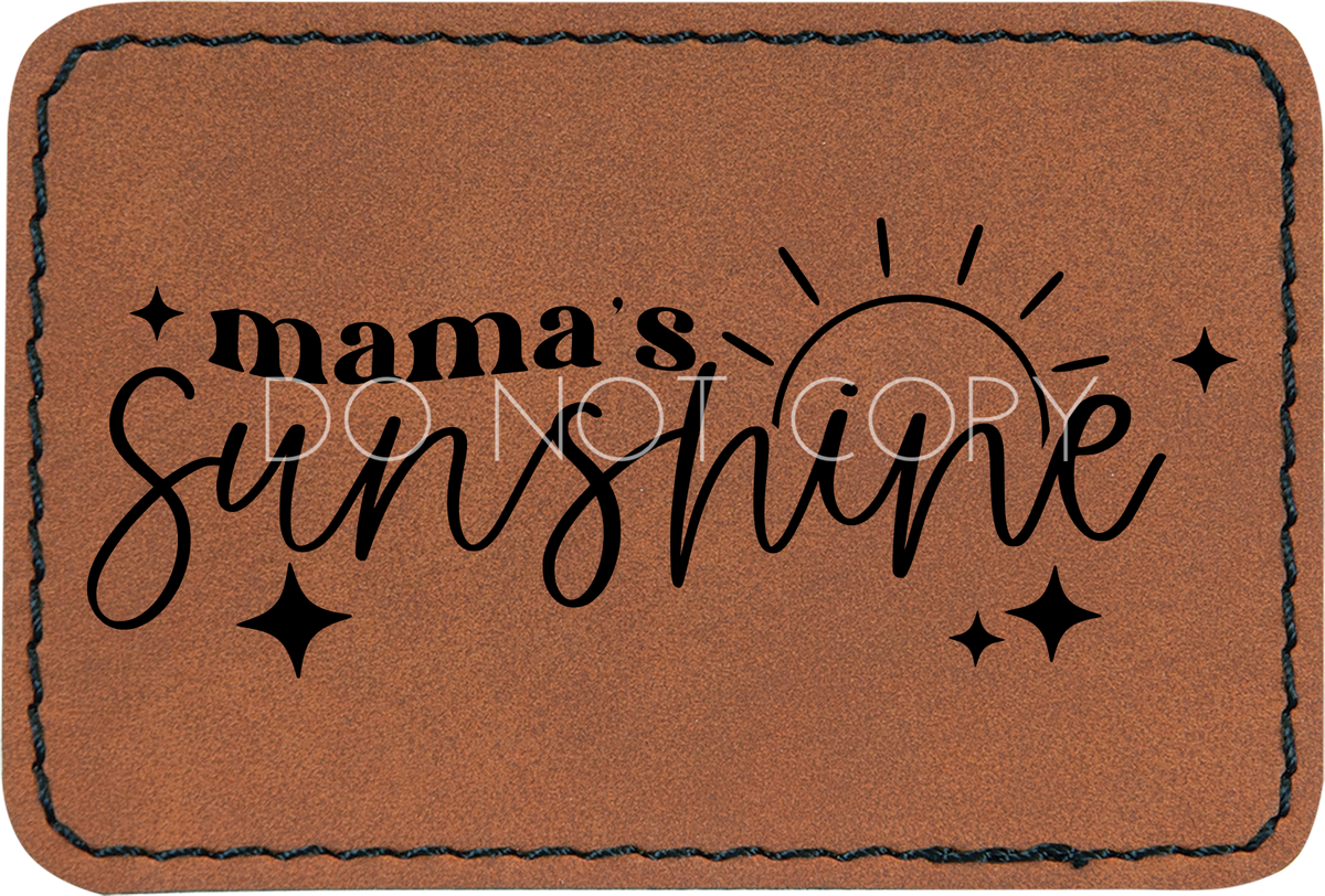 Mama's Sunshine Patch – The Knotty Mama