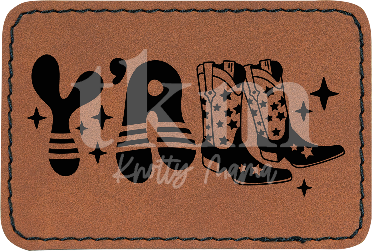 Patriotic Y'all Patch – The Knotty Mama