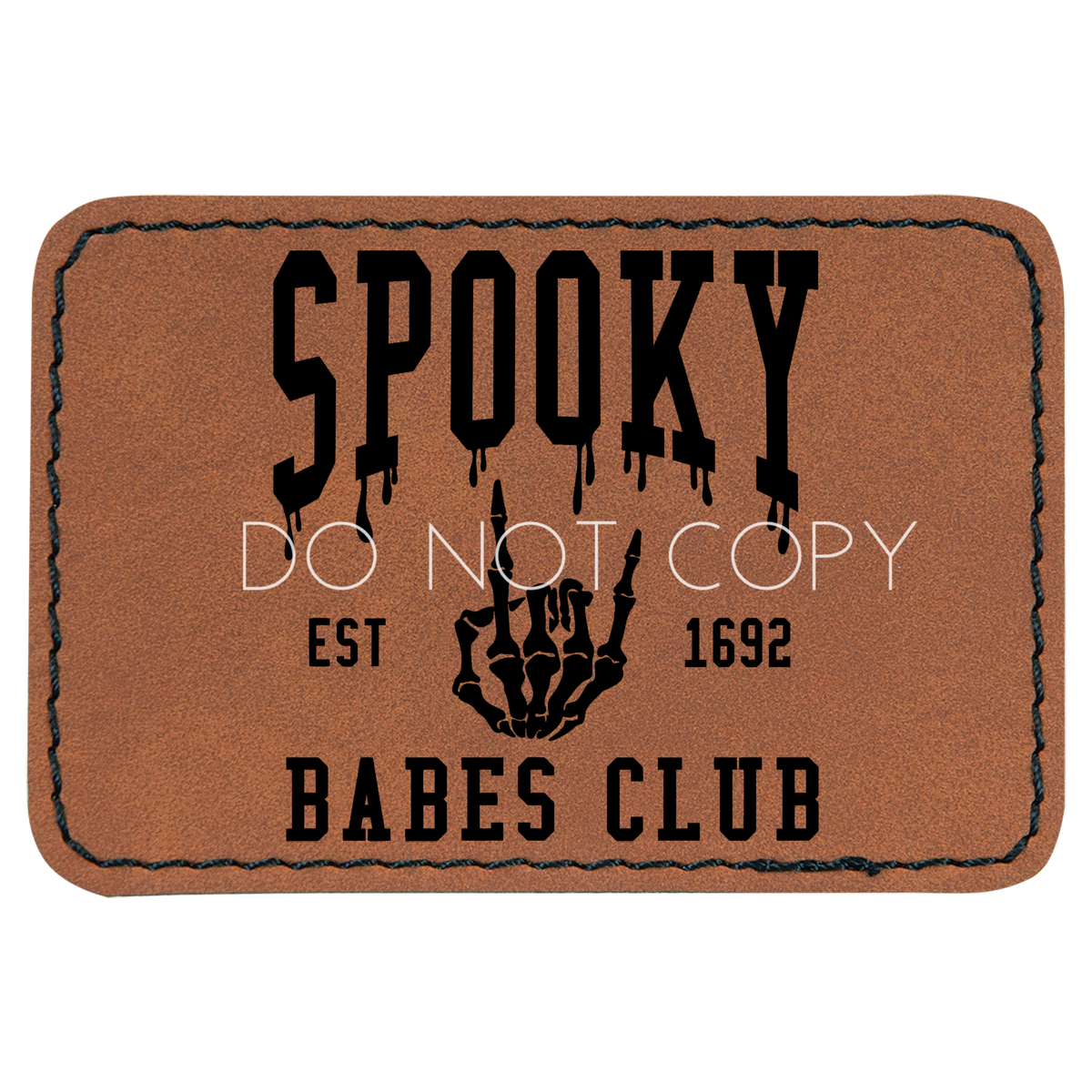 Spooky Babes Club Patch The Knotty Mama