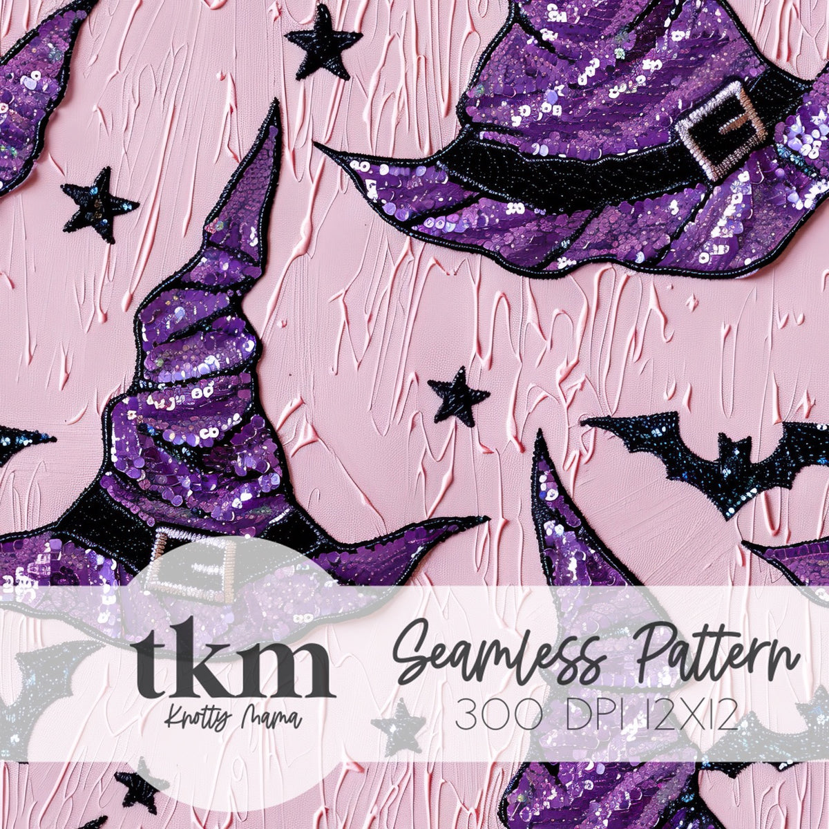 Textured Witch Hats Seamless – The Knotty Mama