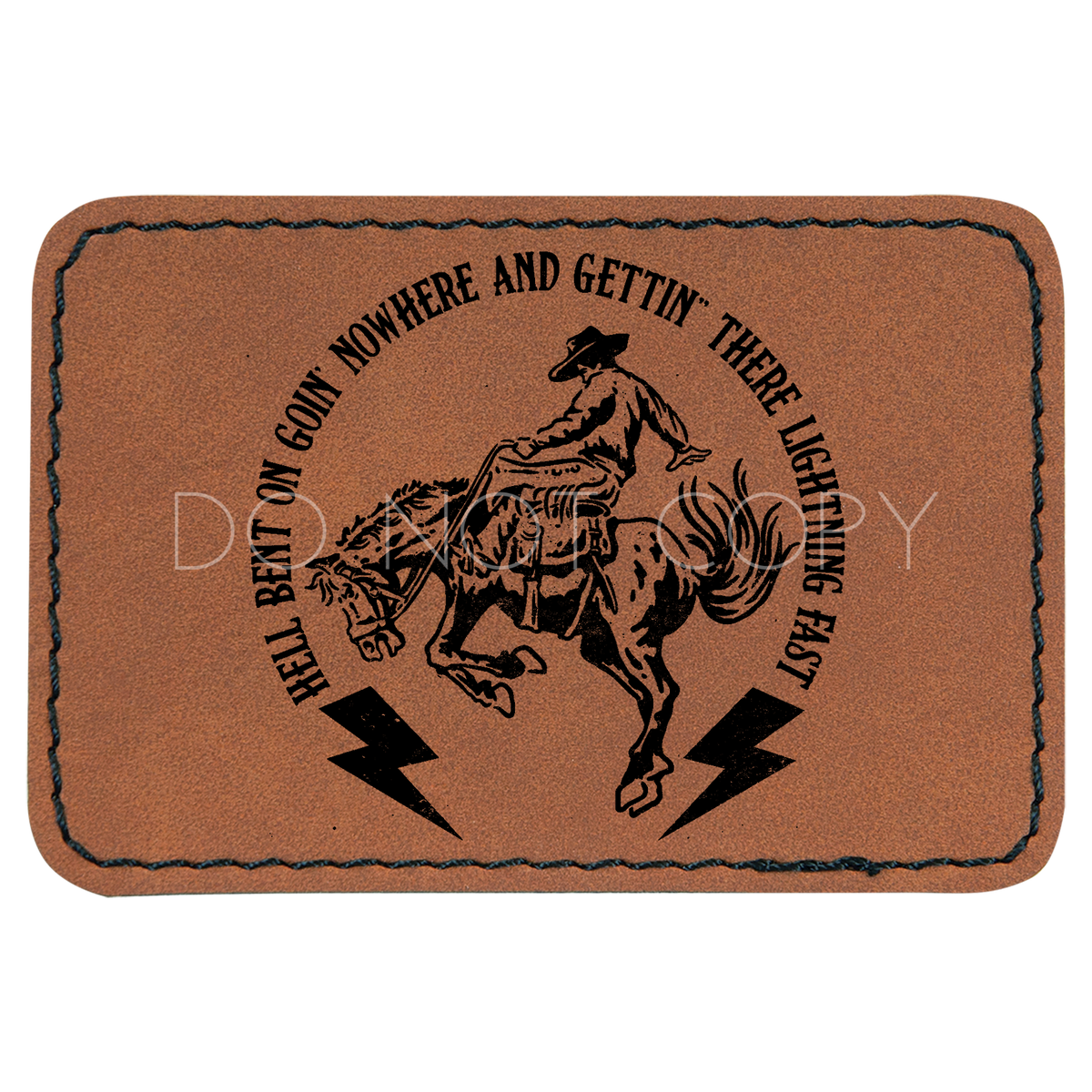 Hellbent On Going Nowhere Patch – The Knotty Mama