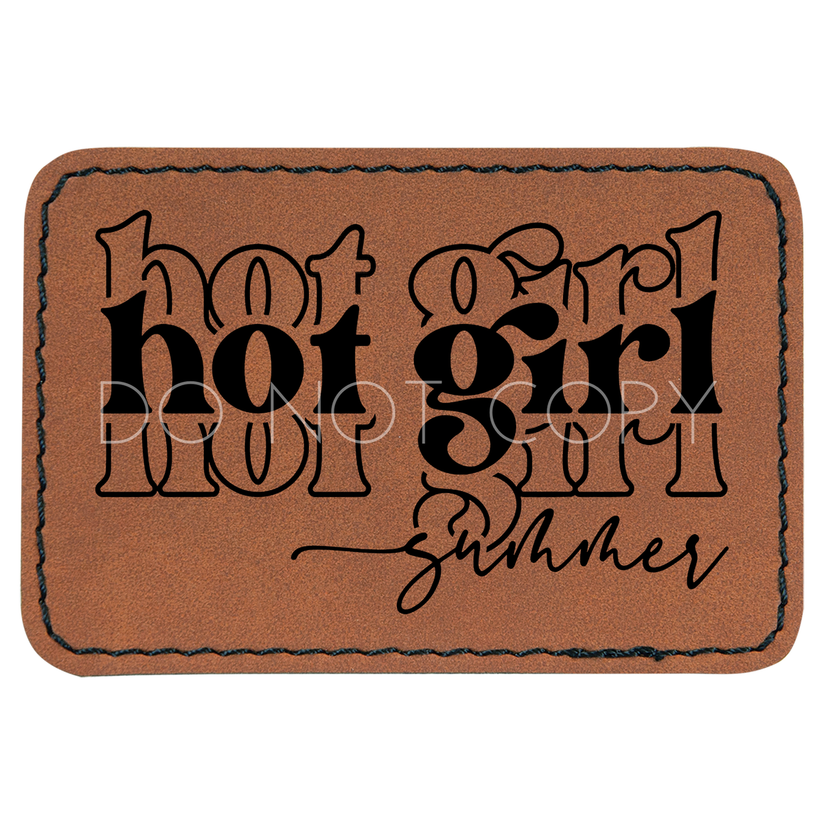 Hot Girl Summer Patch The Knotty Mama