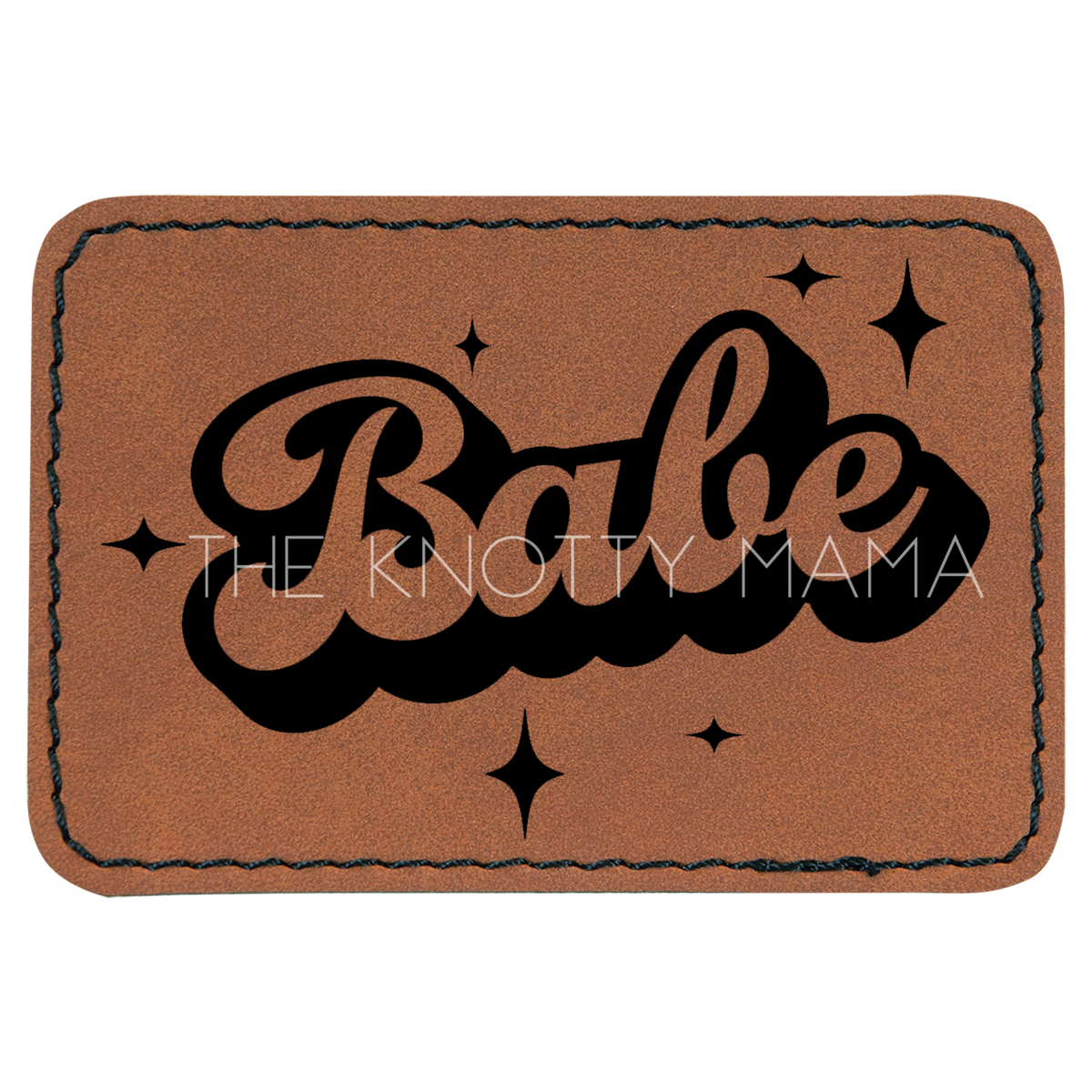 Retro Babe Patch – The Knotty Mama