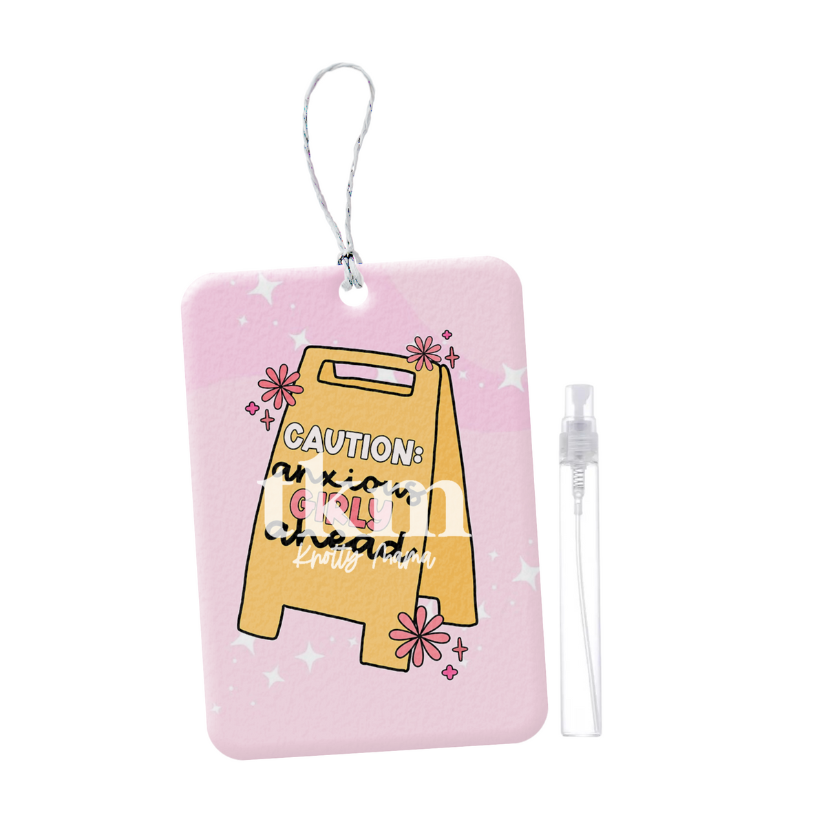 Anxious Girly Ahead Felt Freshie – The Knotty Mama