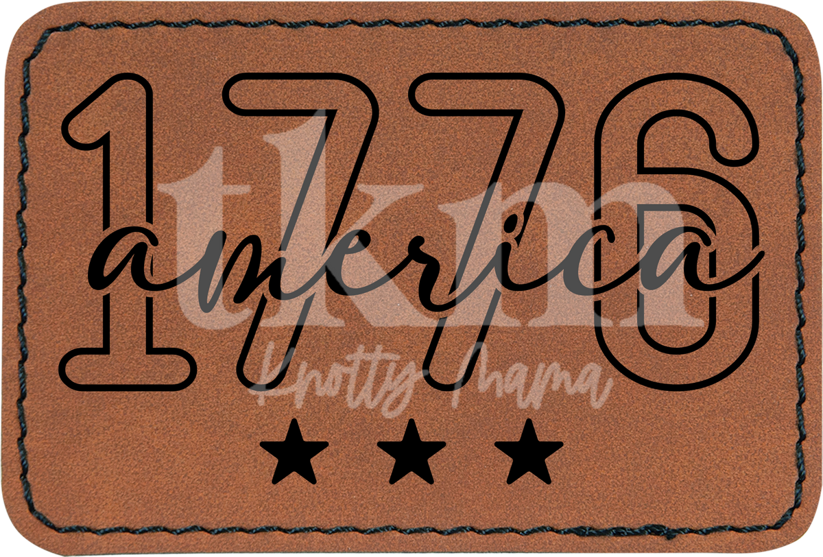1776 America Patch – The Knotty Mama