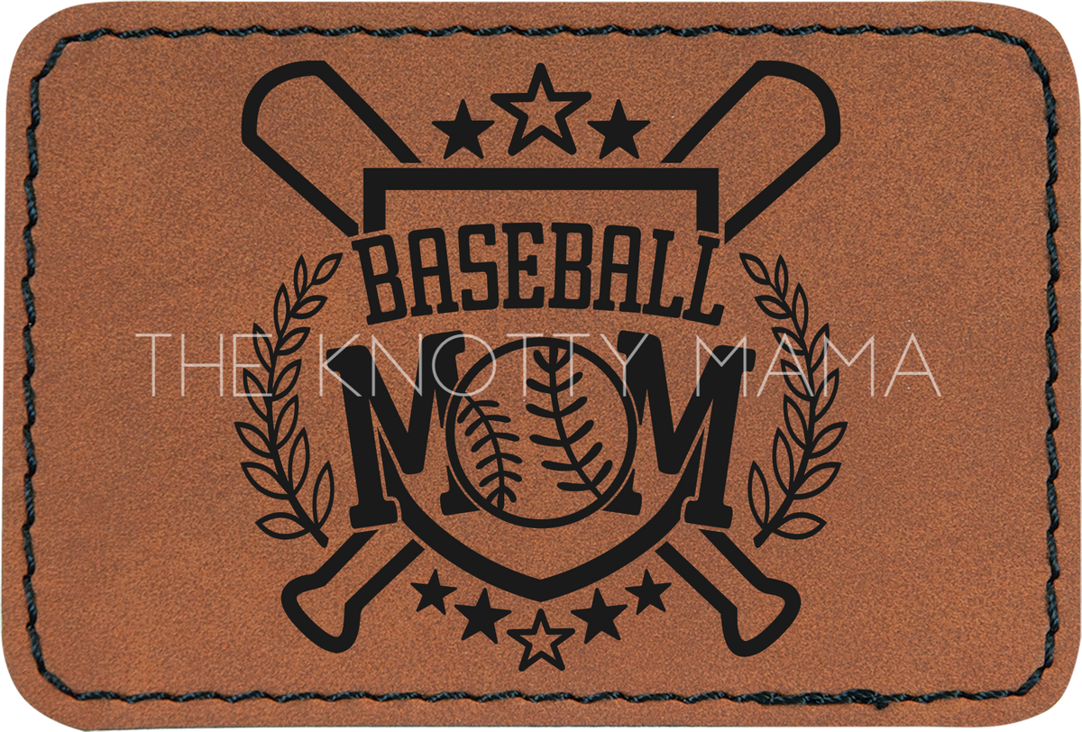 Baseball Mom League Patch – The Knotty Mama