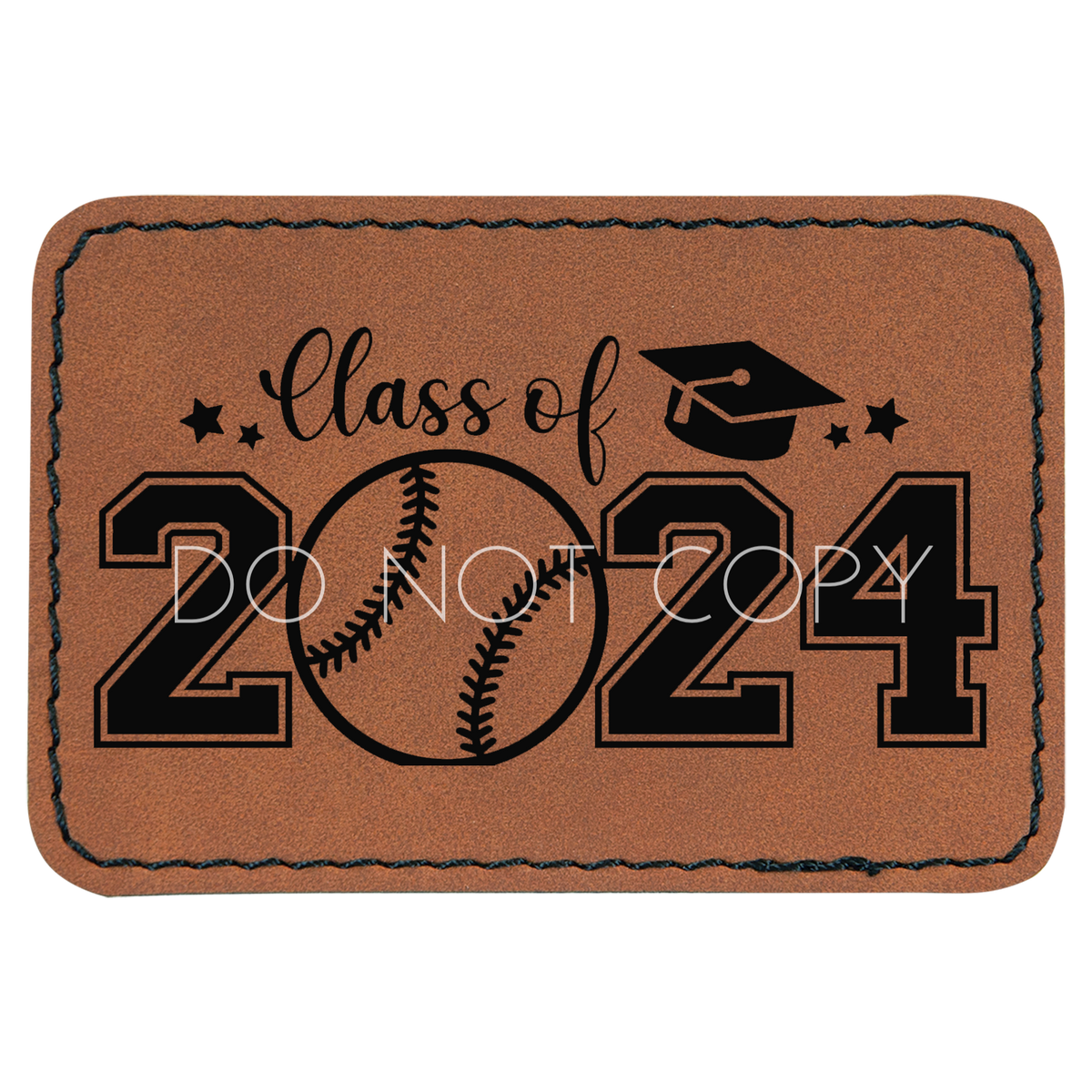 Class of 2024 Baseball/Softball Patch – The Knotty Mama