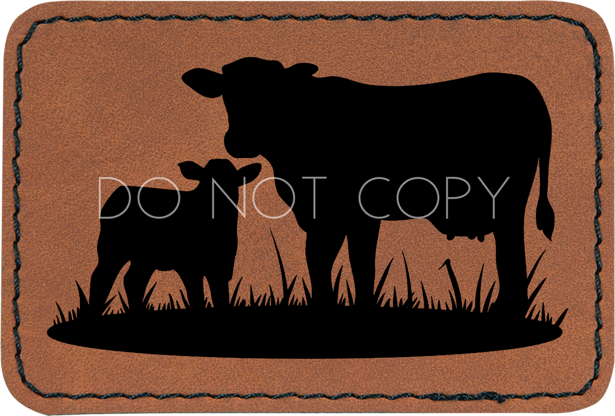 Cow and Calf Patch – The Knotty Mama