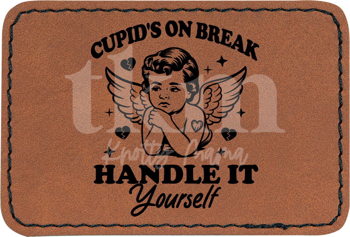 Cupid's On Break Patch – The Knotty Mama