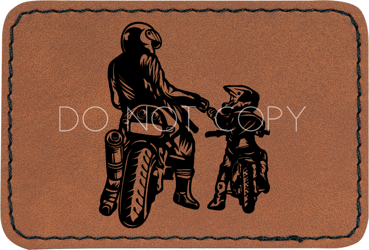 Dad and Son Dirtbike Patch – The Knotty Mama