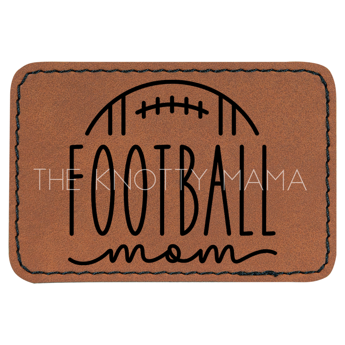 Football Mom Doodle Patch – The Knotty Mama