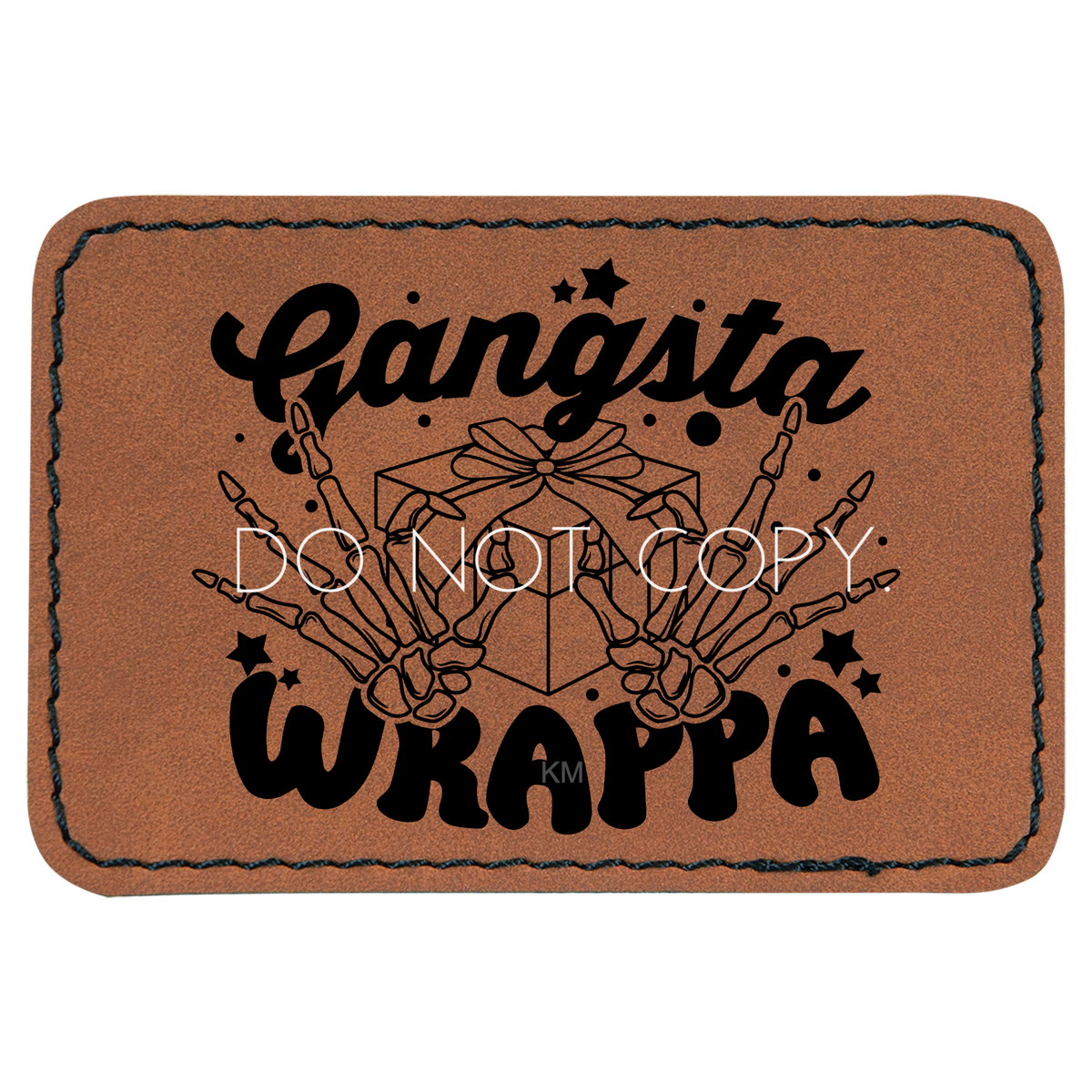 Gangsta Wrappa Patch – The Knotty Mama