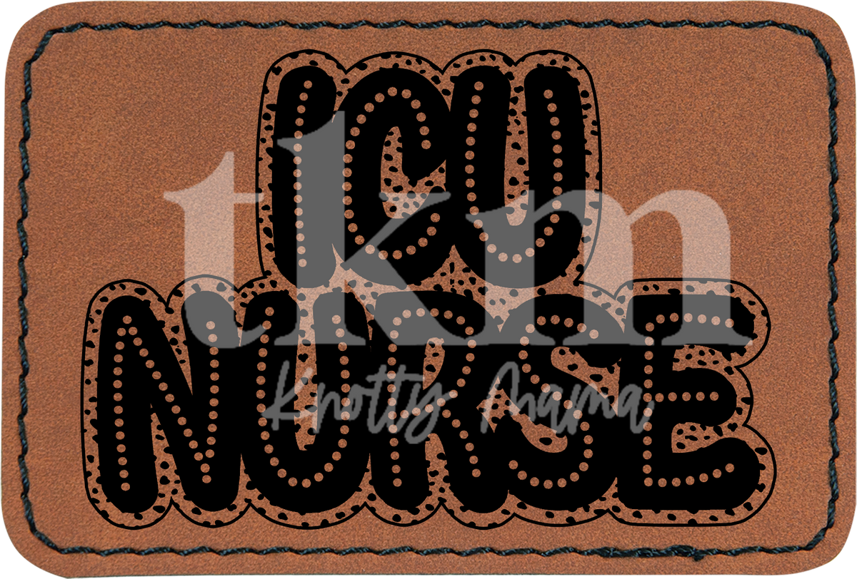 ICU Nurse Patch – The Knotty Mama