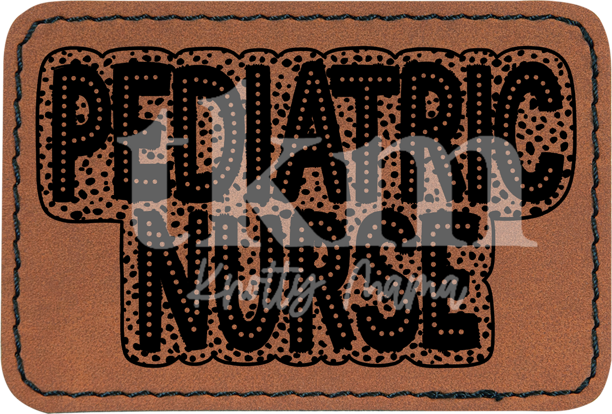 Pediatric Nurse Patch – The Knotty Mama