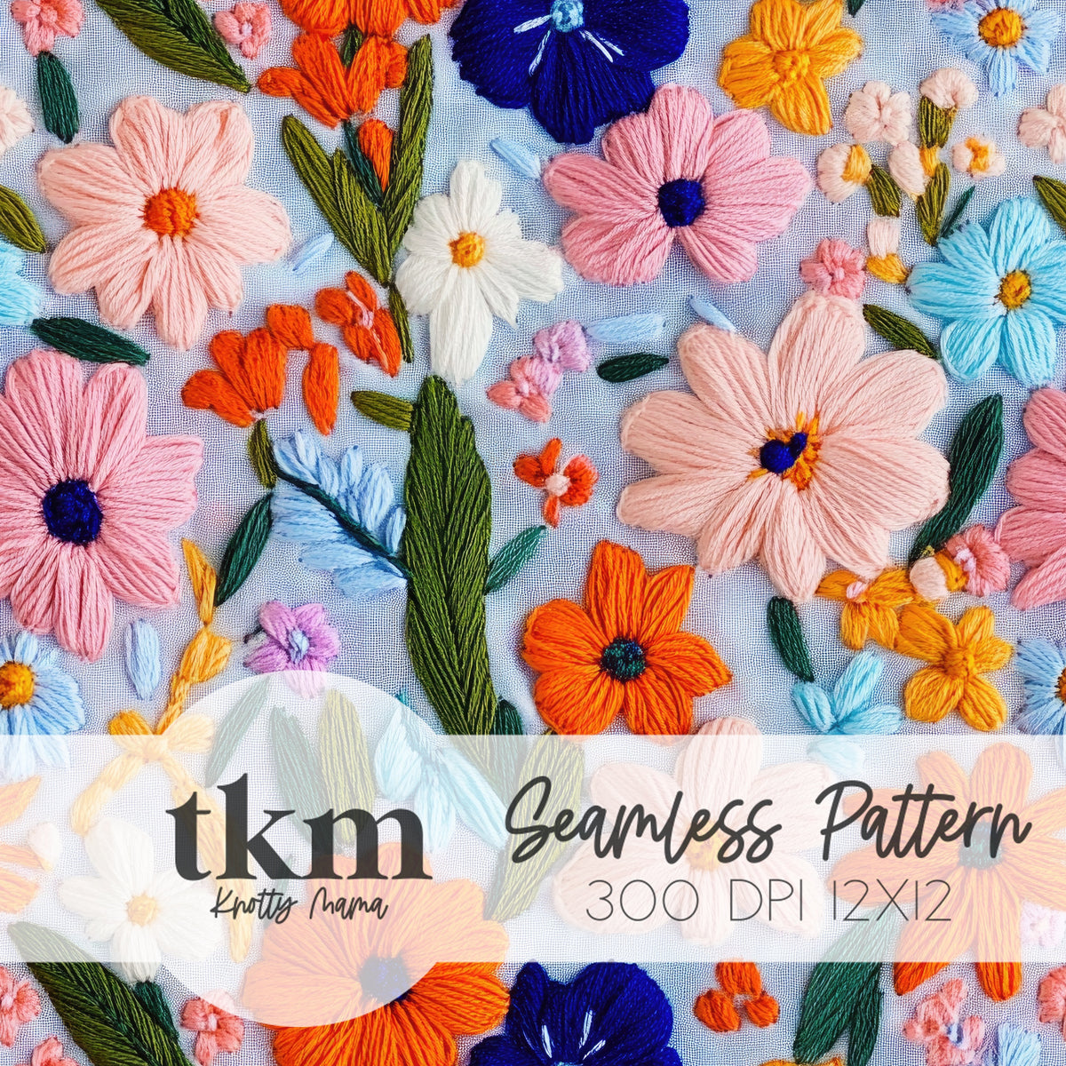 Petal Parade Seamless Pattern – The Knotty Mama
