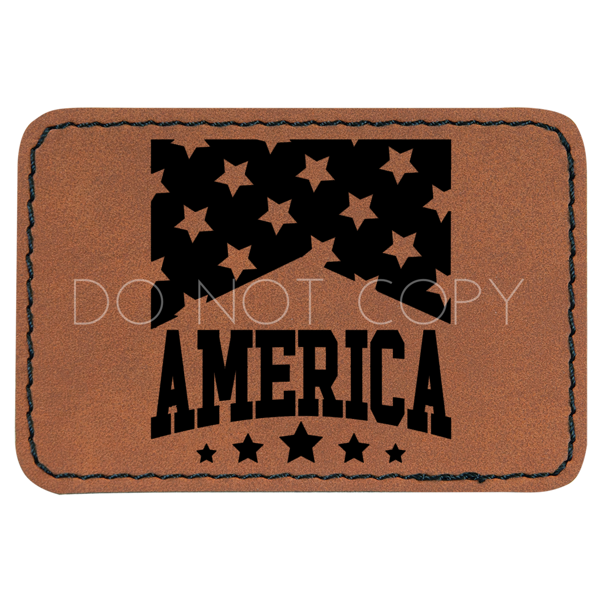 America Star Patch – The Knotty Mama