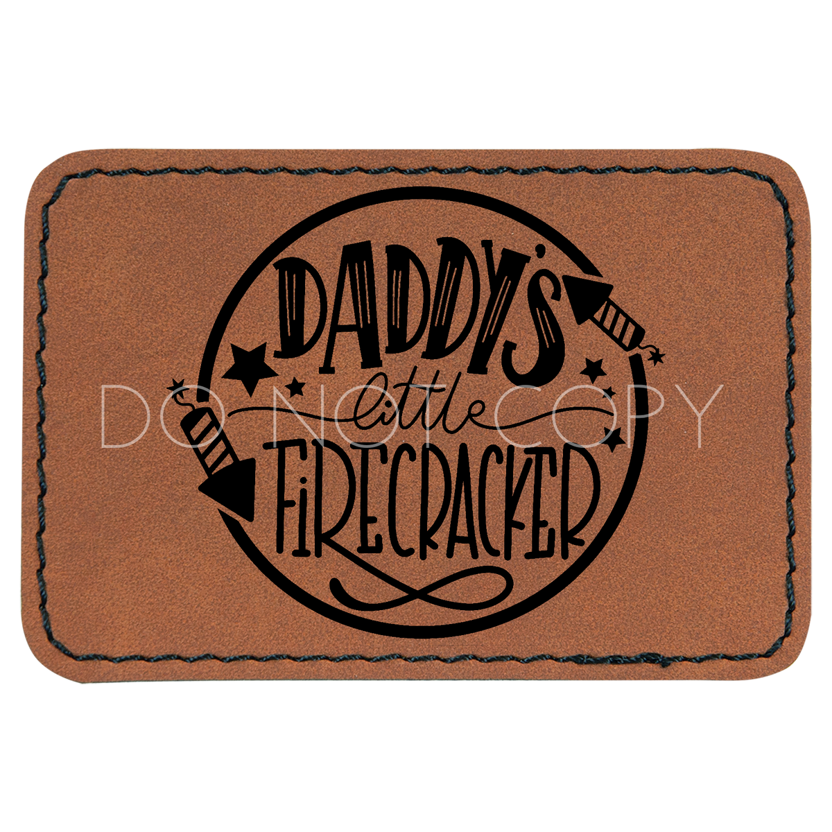 Daddy's Little Firecracker Patch – The Knotty Mama
