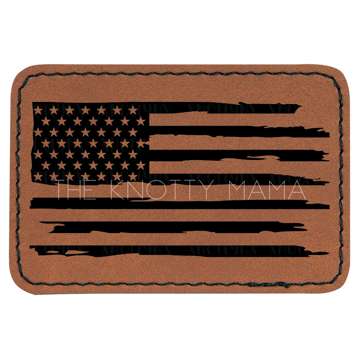 Distressed Flag Patch – The Knotty Mama