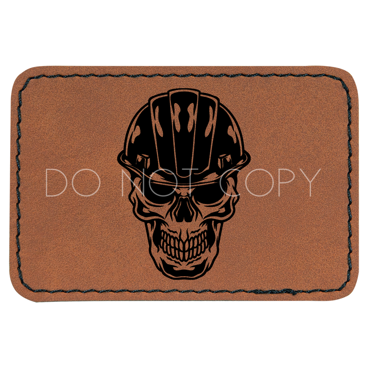 Skull Hard Hat Patch – The Knotty Mama