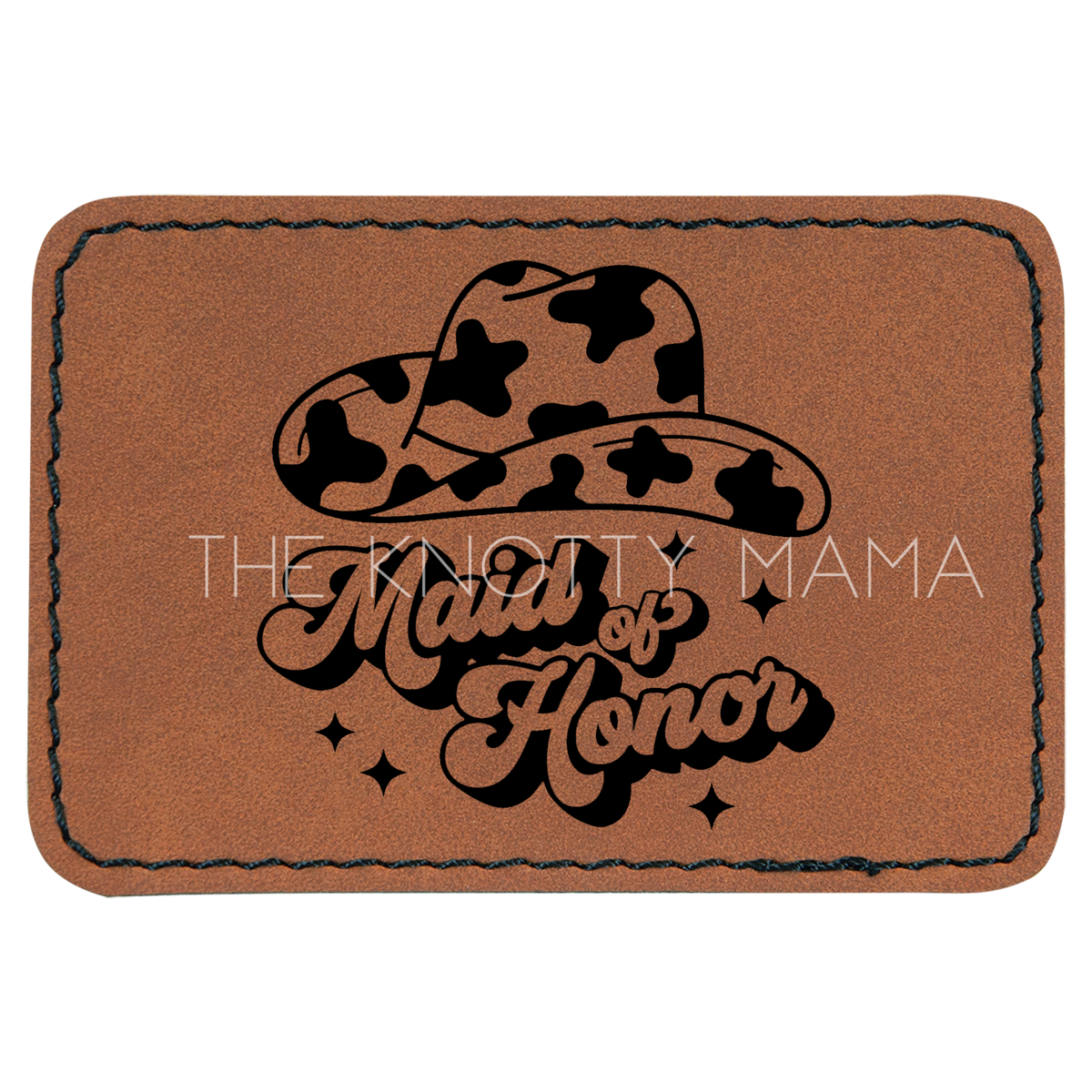 Howdy Made Of Honor Patch – The Knotty Mama