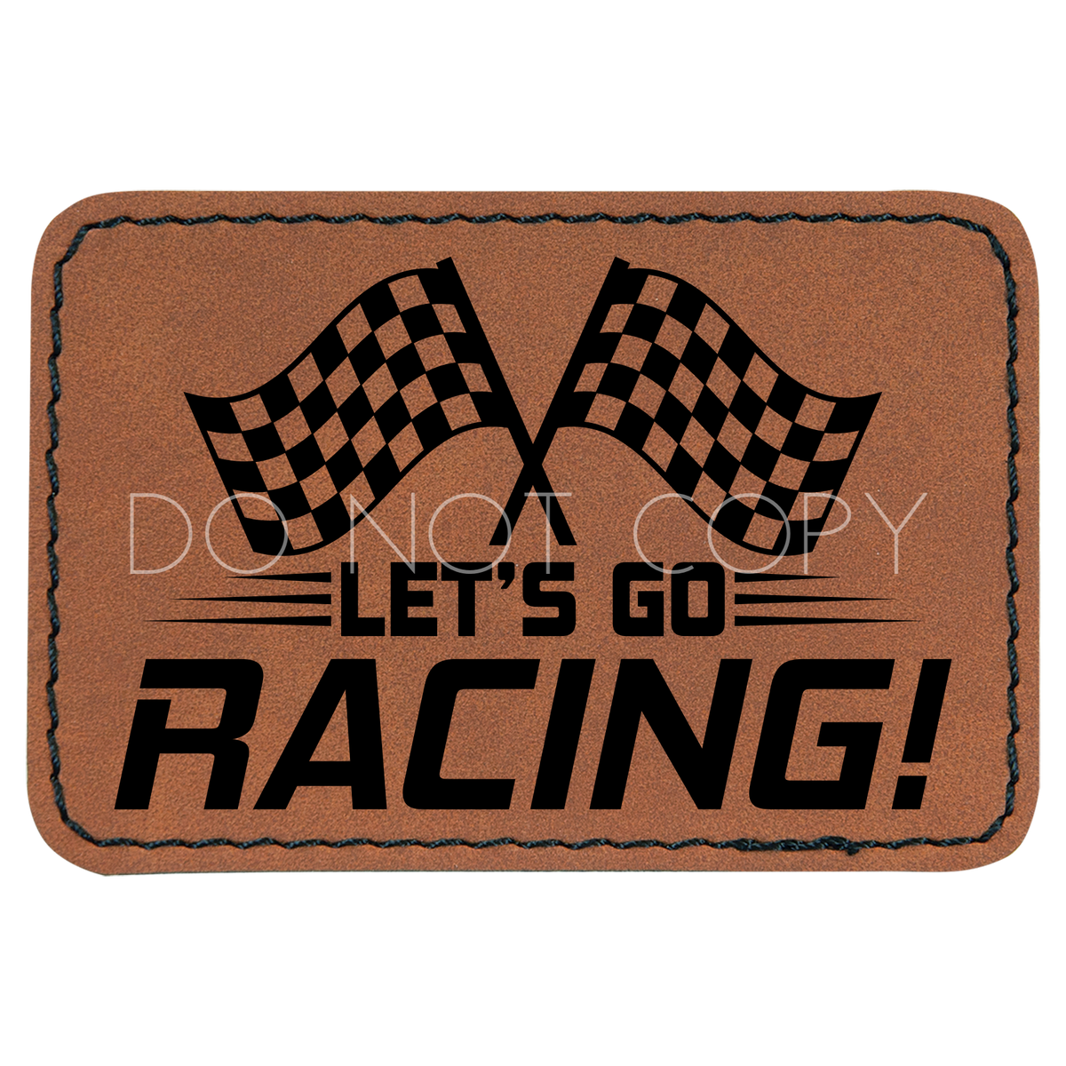 Let's Go Racing Patch – The Knotty Mama