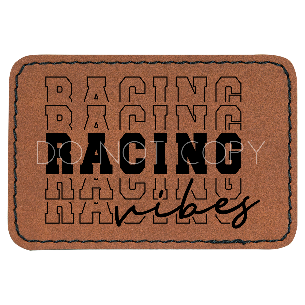 Race Day Vibes Patch – The Knotty Mama