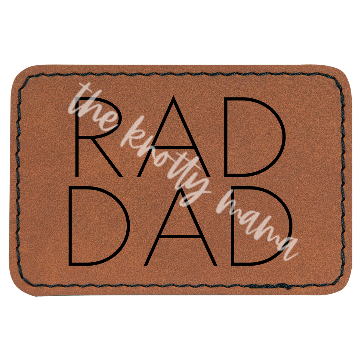 Rad Dad Patch – The Knotty Mama