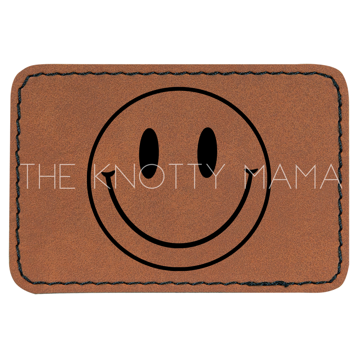 Smiley Face Patch – The Knotty Mama