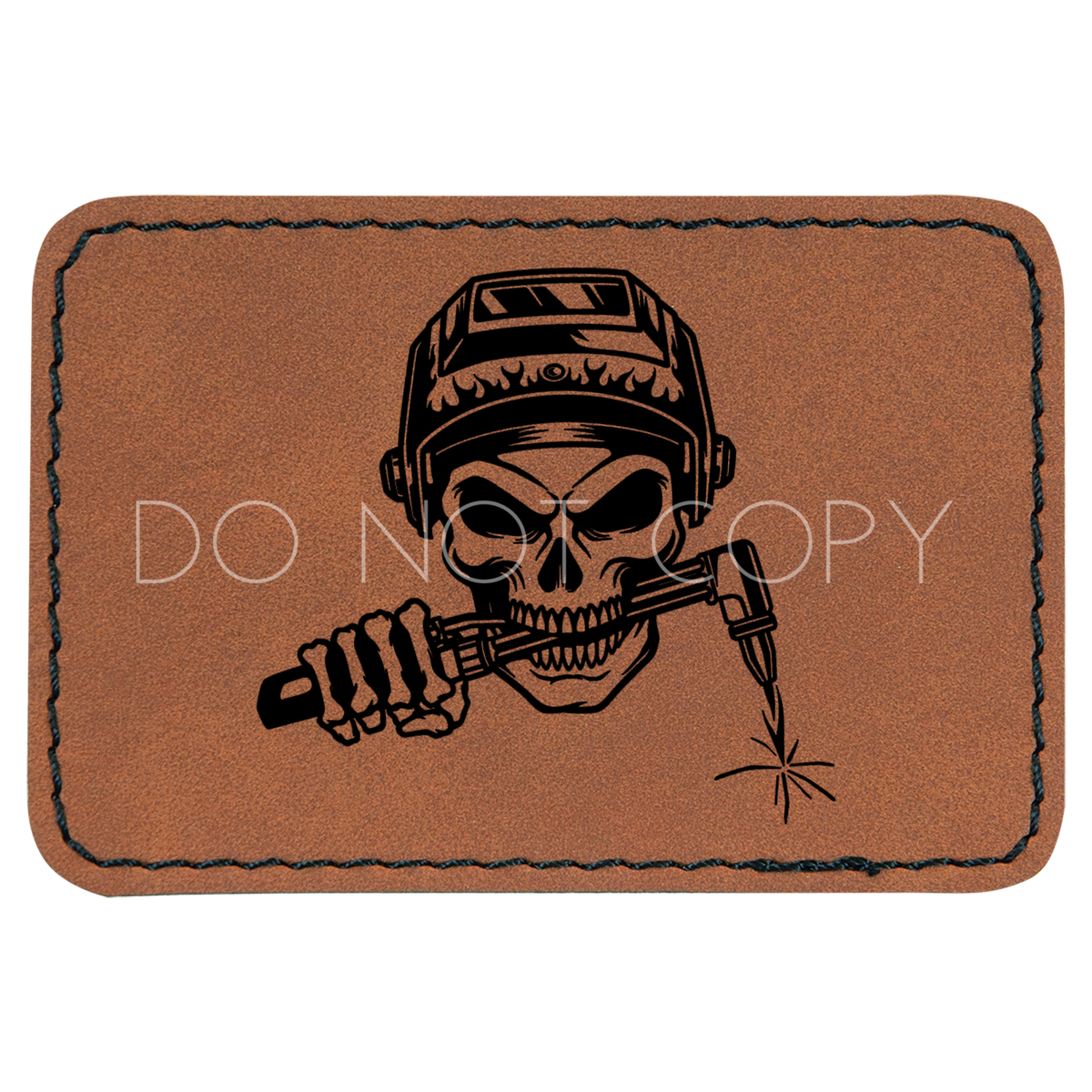 Welding Skull Patch – The Knotty Mama